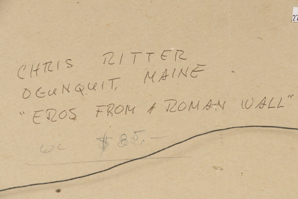 Chris Ritter | Eros from a Roman Wall (71) | MutualArt