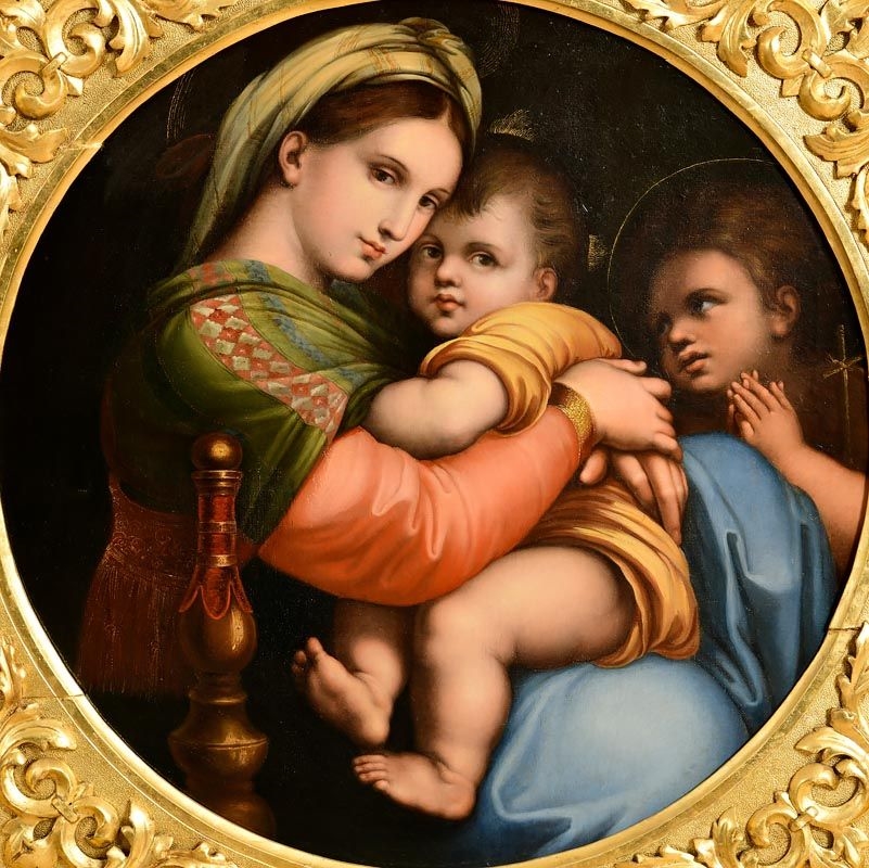 Raffaello Sanzio | Madonna Della Sedia | MutualArt