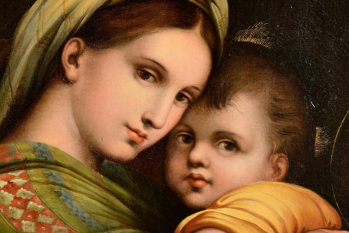 Raffaello Sanzio | Madonna Della Sedia | MutualArt