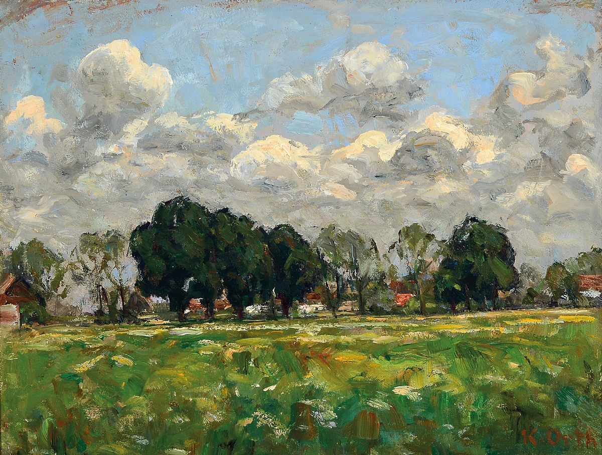 Karl Orth | view of Blutenburg near Munich | MutualArt