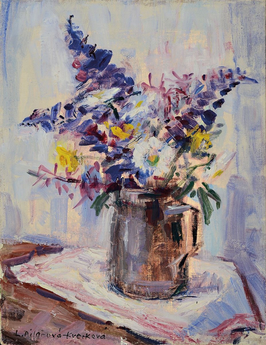 Libuse Pilarova-Kverkova | Field flower bouquet | MutualArt