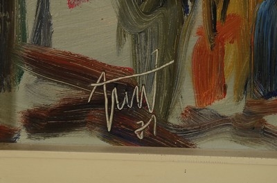 Georg Günther Zeuner | view of the Hauptstraße in Speyer | MutualArt