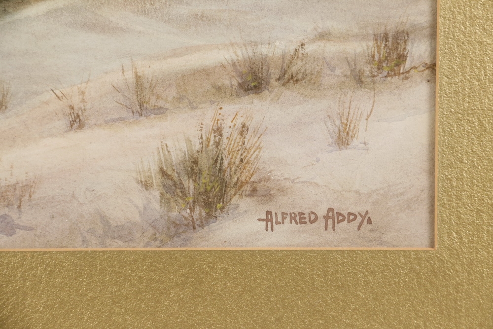 Alfred Addy | Sunrise over Sand Dunes to the Ocean | MutualArt