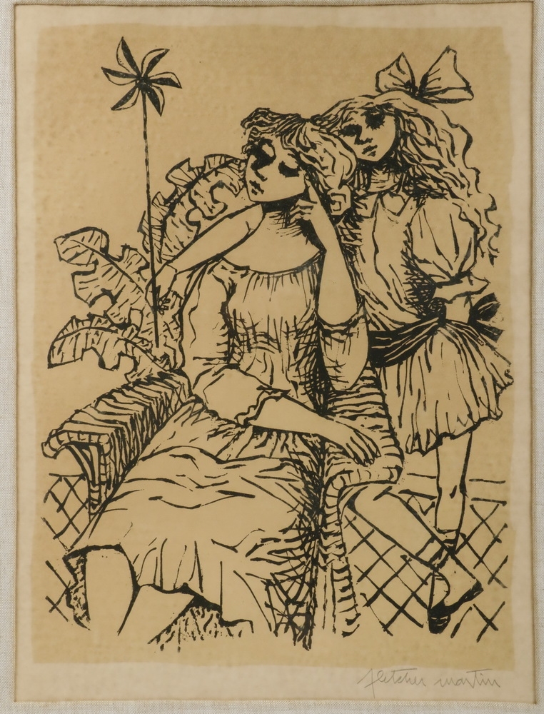 Fletcher Martin | Mother and Daughter | MutualArt