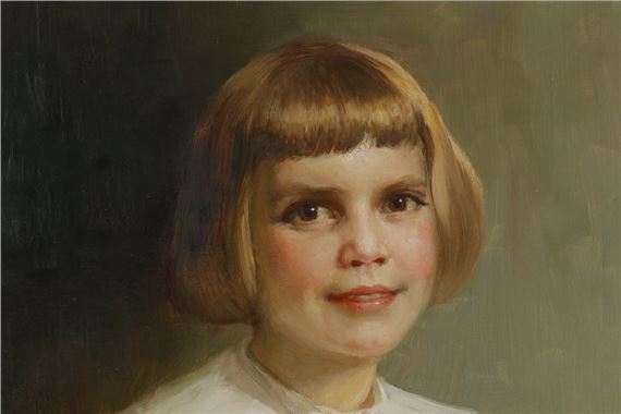 John Wycliffe Lowes Forster | Portrait of Phoebe Folger Jordan of ...