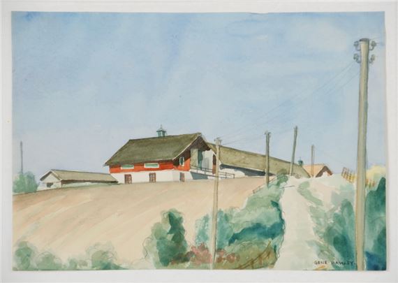 Gene Hawley | Pennsylvania Horse Barn | MutualArt