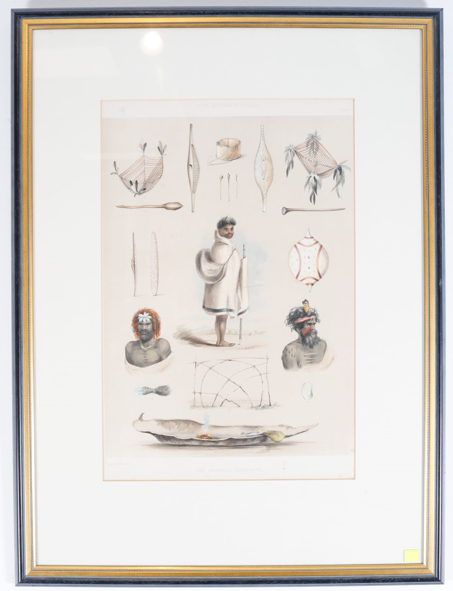 George French Angas | The Aboriginal Inhabitants | MutualArt