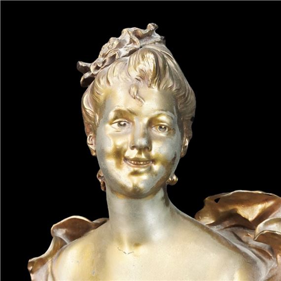 Louis Auguste Moreau | Bust of a Woman | MutualArt