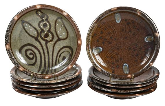 Mark Hewitt | Ten Mark Hewitt Dinner Plates | MutualArt