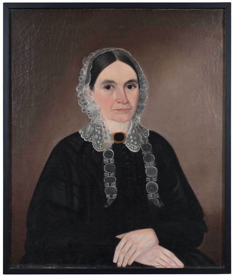 George Caleb Bingham | Portrait of Sara Jane Maven | MutualArt