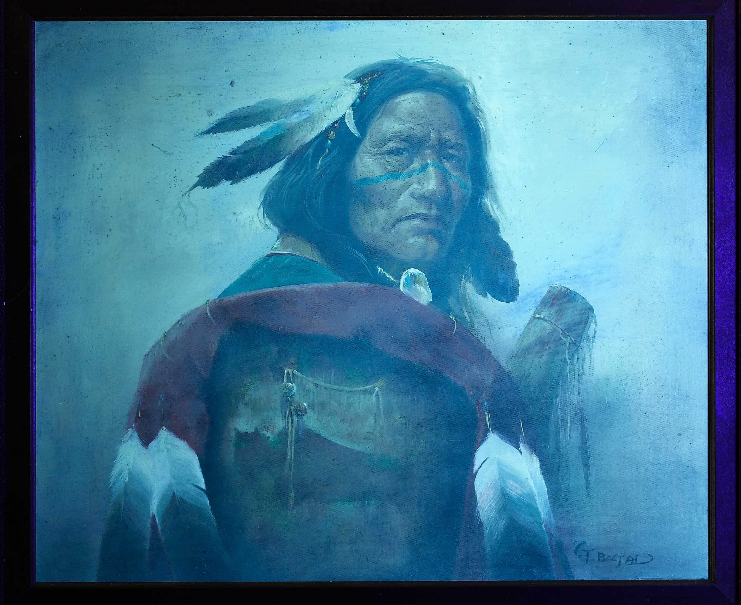 G. Bogard | Native American Portrait | MutualArt