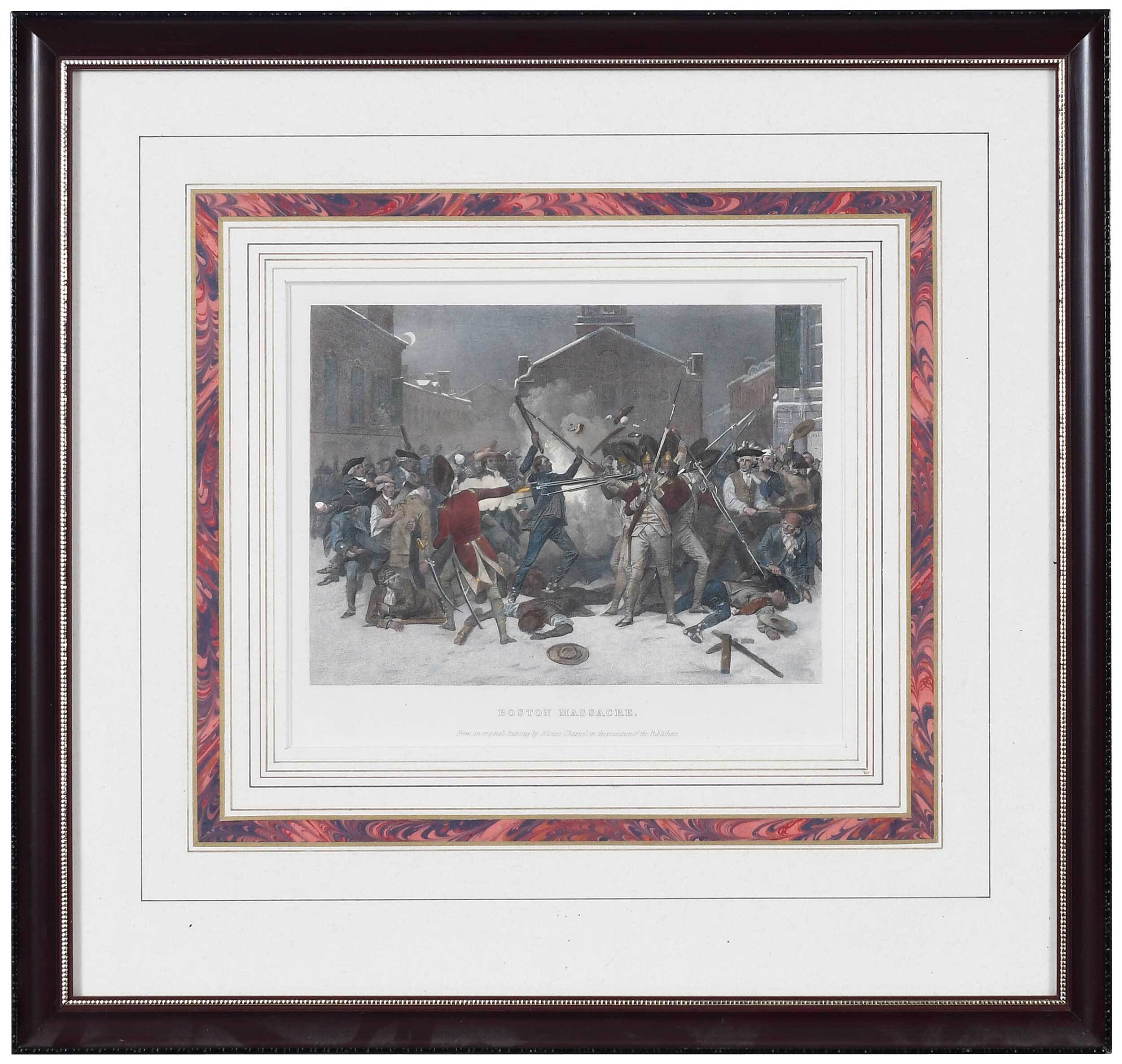 Alonzo Chappel | Boston Massacre | MutualArt