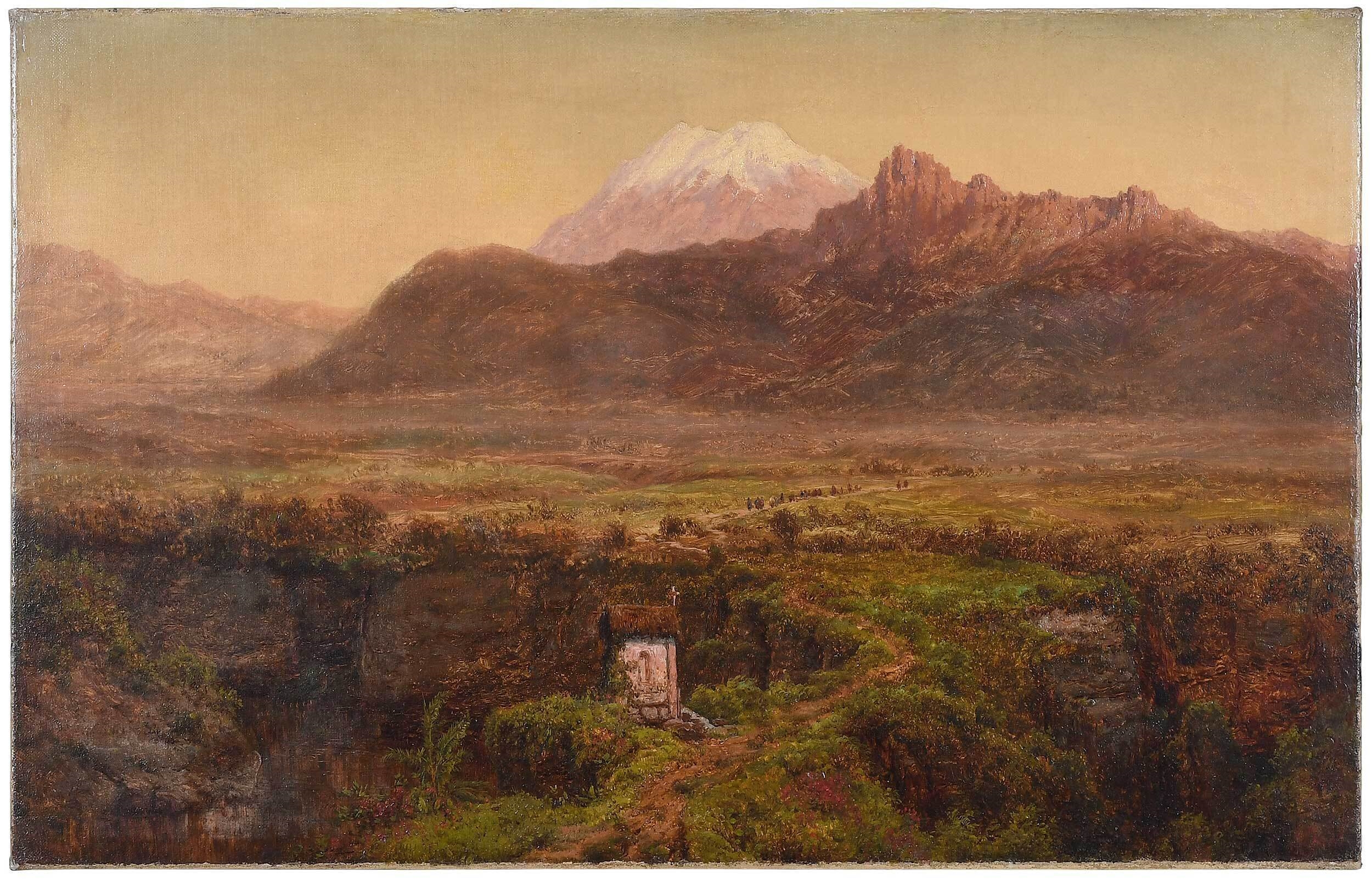 Louis Remy Mignot | Mount Chimborazo (1862) | MutualArt