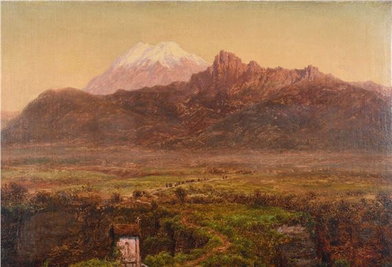 Louis Remy Mignot | Mount Chimborazo (1862) | MutualArt
