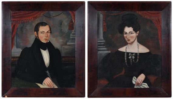 Garnett French | A Pair of Portraits | MutualArt