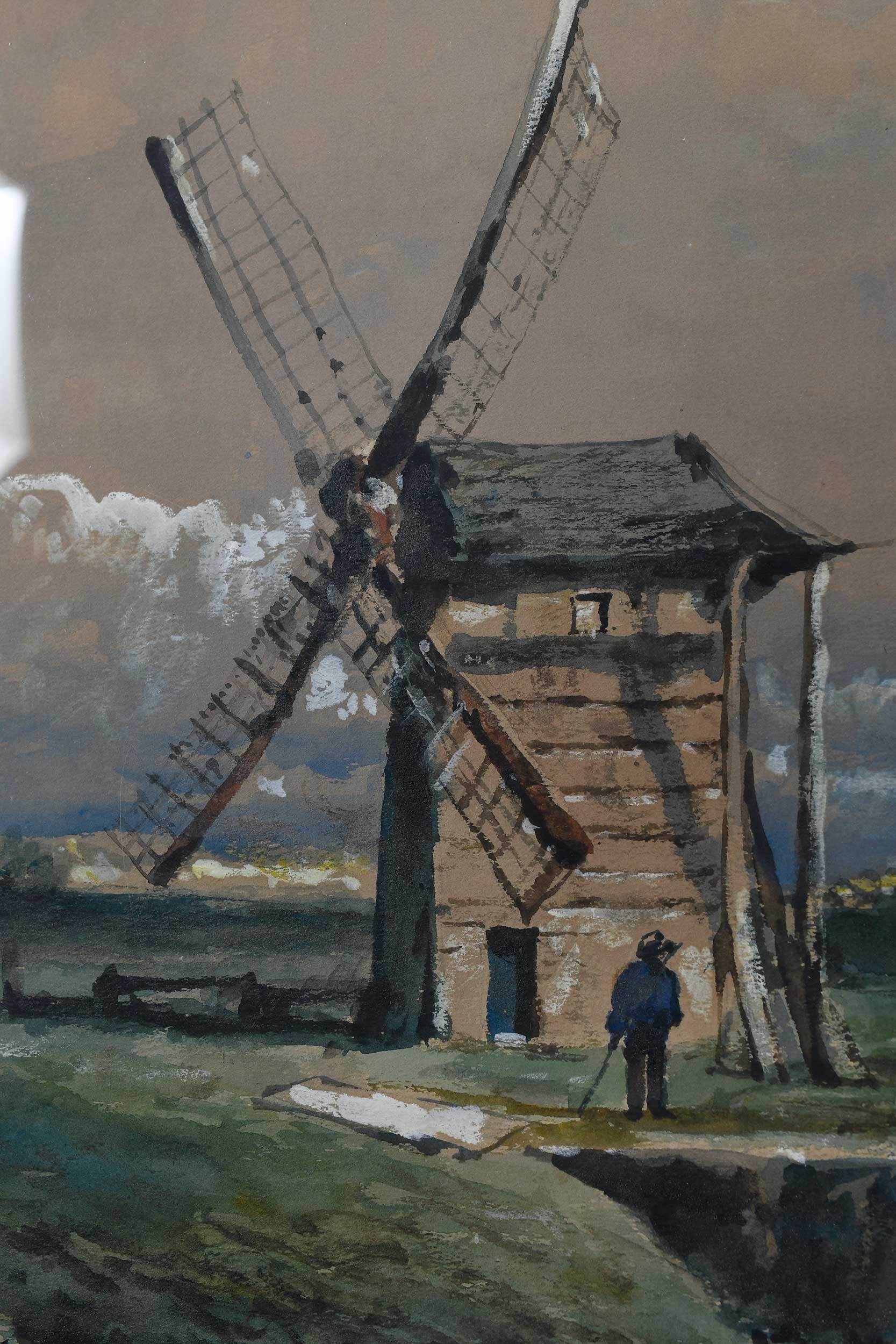 Edmund Darch Lewis | Windmill (1889) | MutualArt