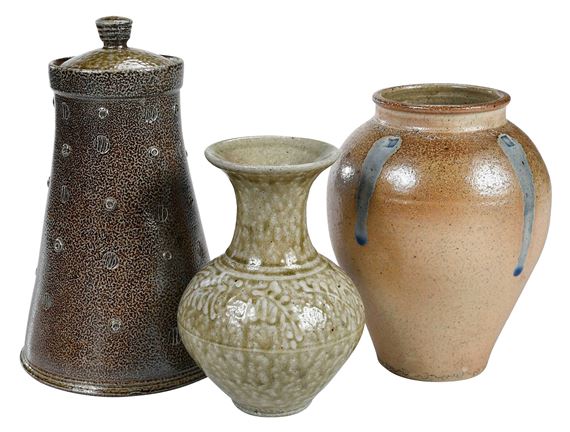 Mark Hewitt | Three Assorted Mark Hewitt Vases | MutualArt