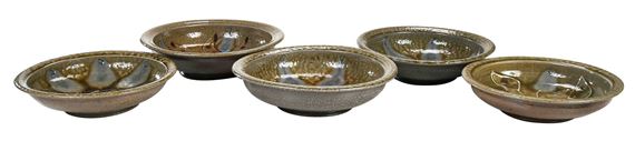 Mark Hewitt | Five Mark Hewitt Rimmed Bowls | MutualArt