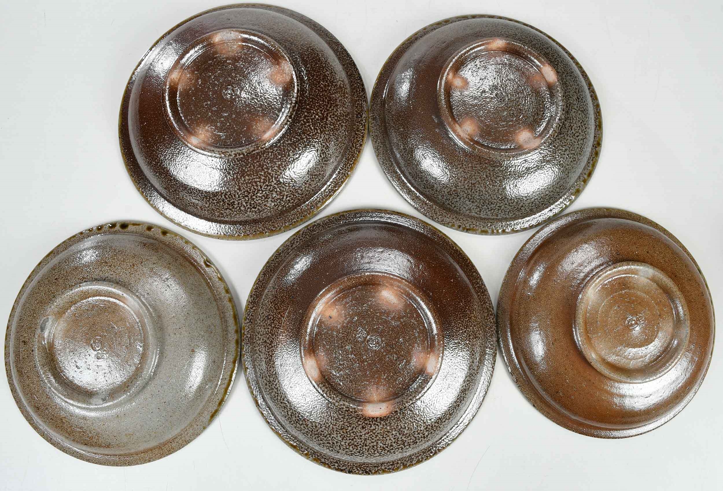 Mark Hewitt | Five Mark Hewitt Rimmed Bowls | MutualArt