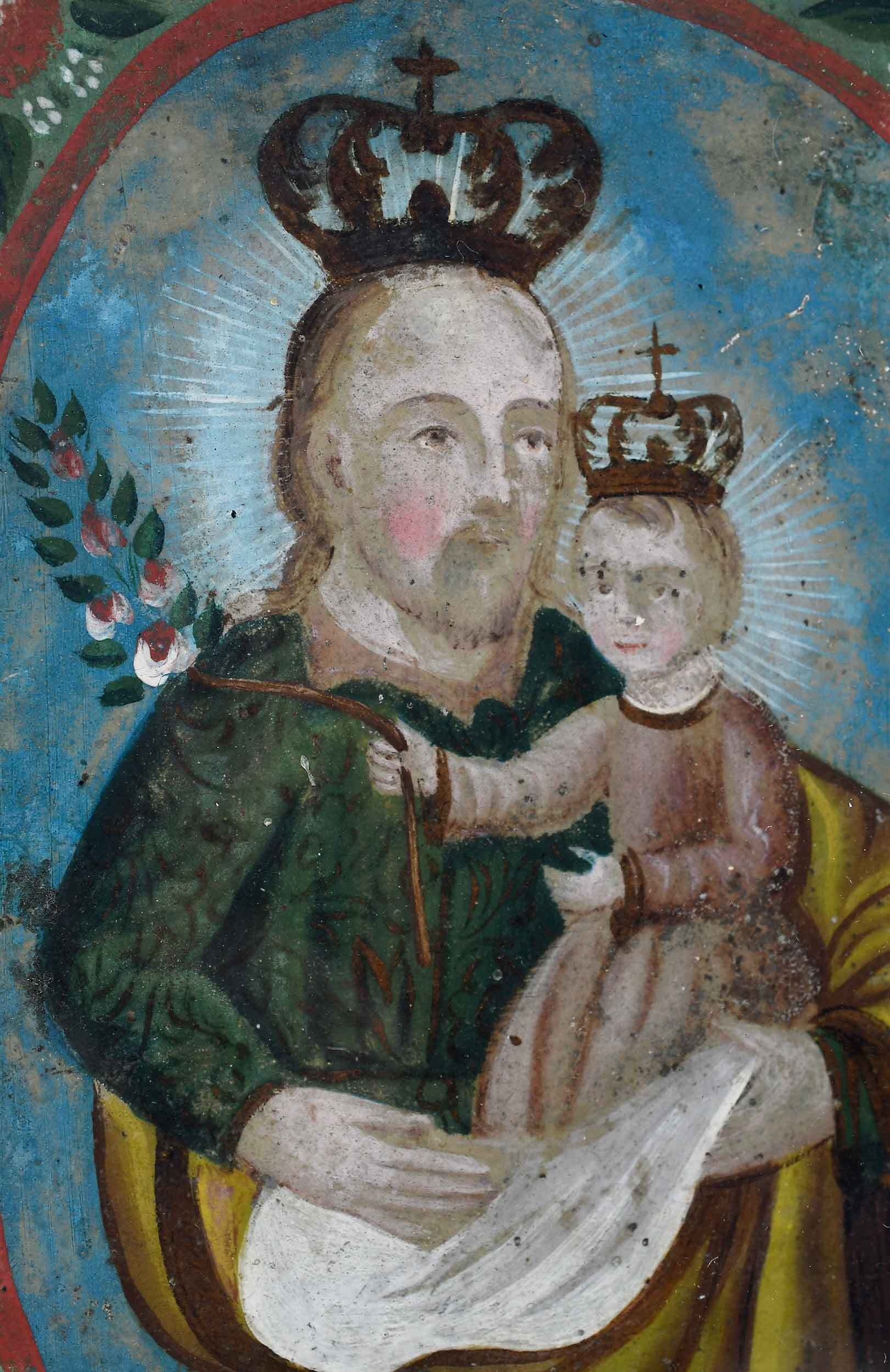 Spanish Colonial School, 19th Century | St. Joseph and the Christ Child ...