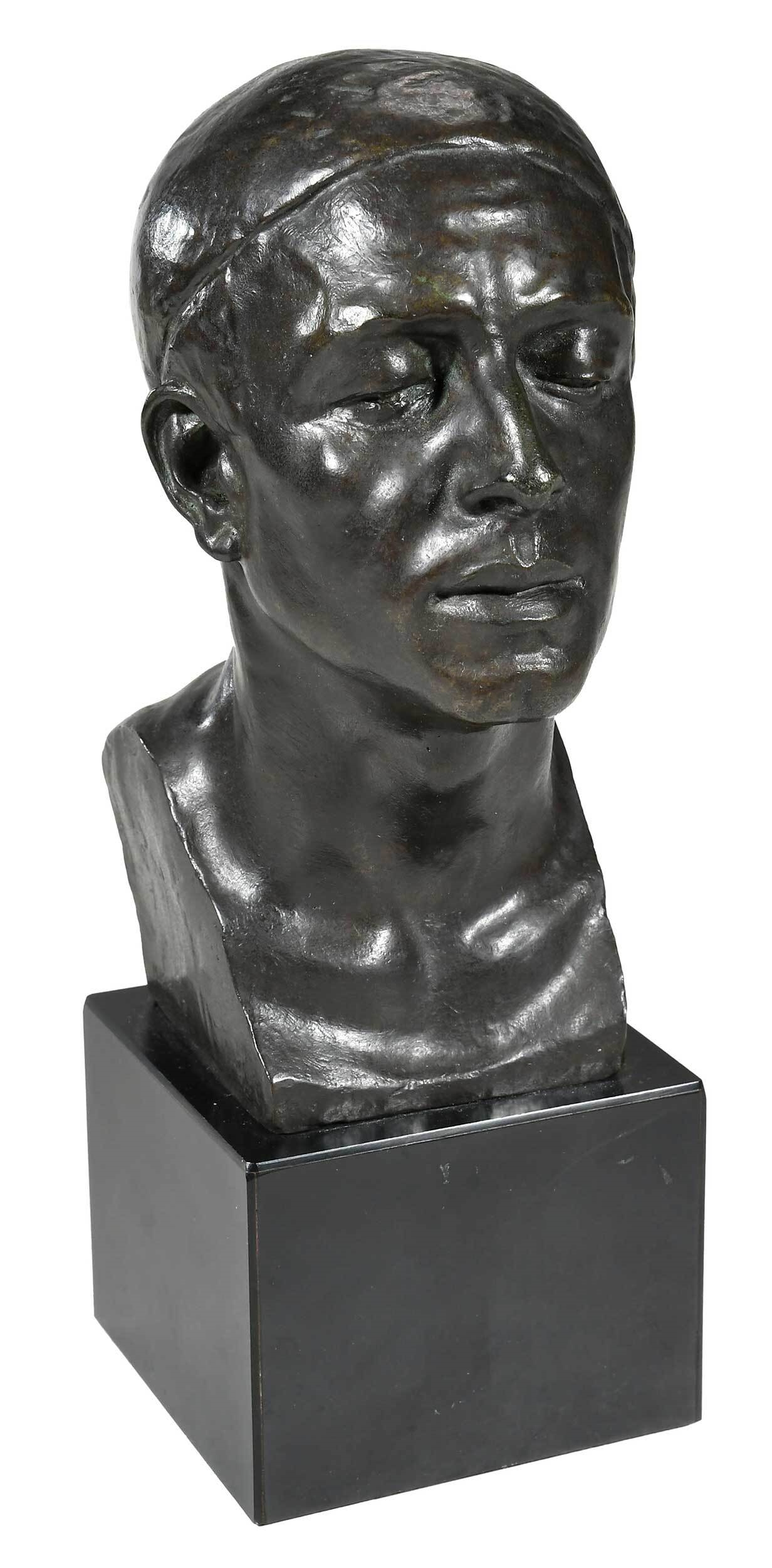 Malvina Hoffman | Marcel Griaule Bust (1968) | MutualArt