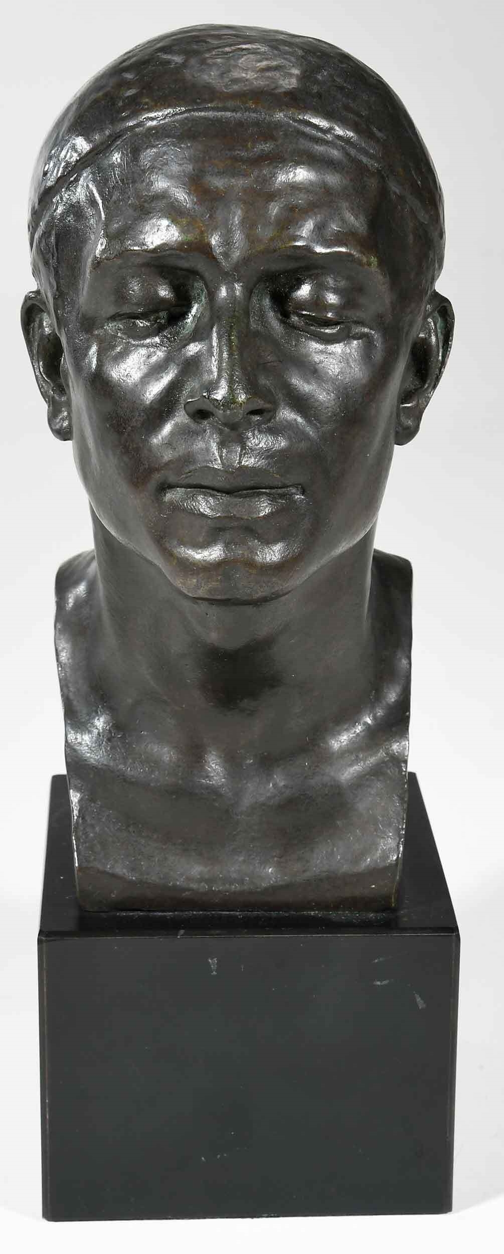 Malvina Hoffman | Marcel Griaule Bust (1968) | MutualArt