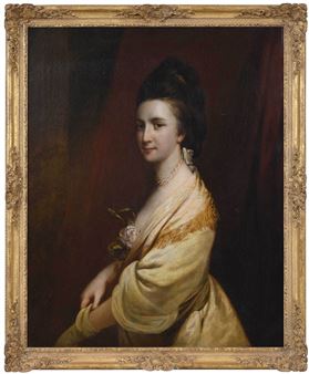 Francis Cotes | Portrait of Lady Elizabeth Lee | MutualArt