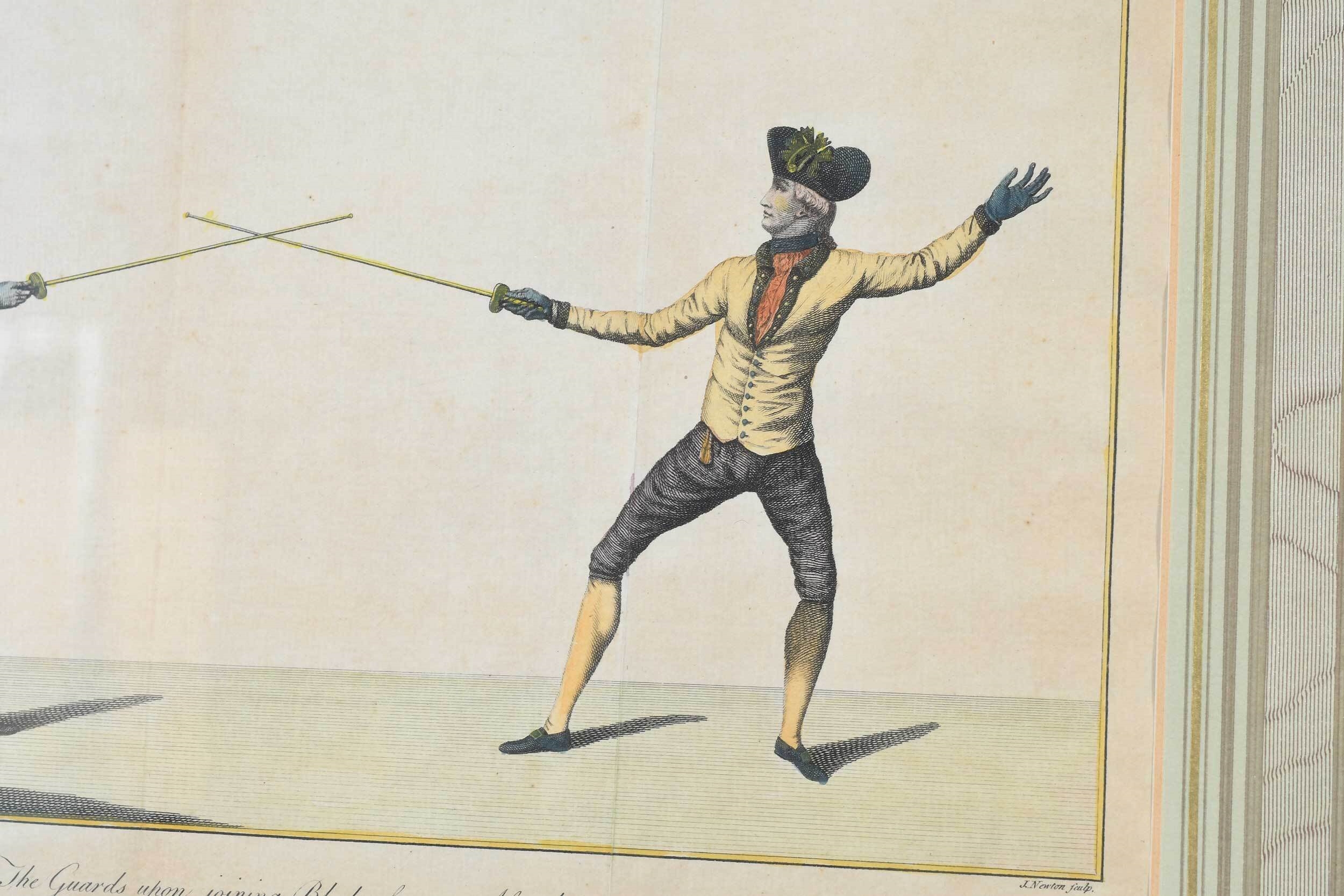 John Mcarthur | Two fencing prints from Theory and Practice of Fencing ...