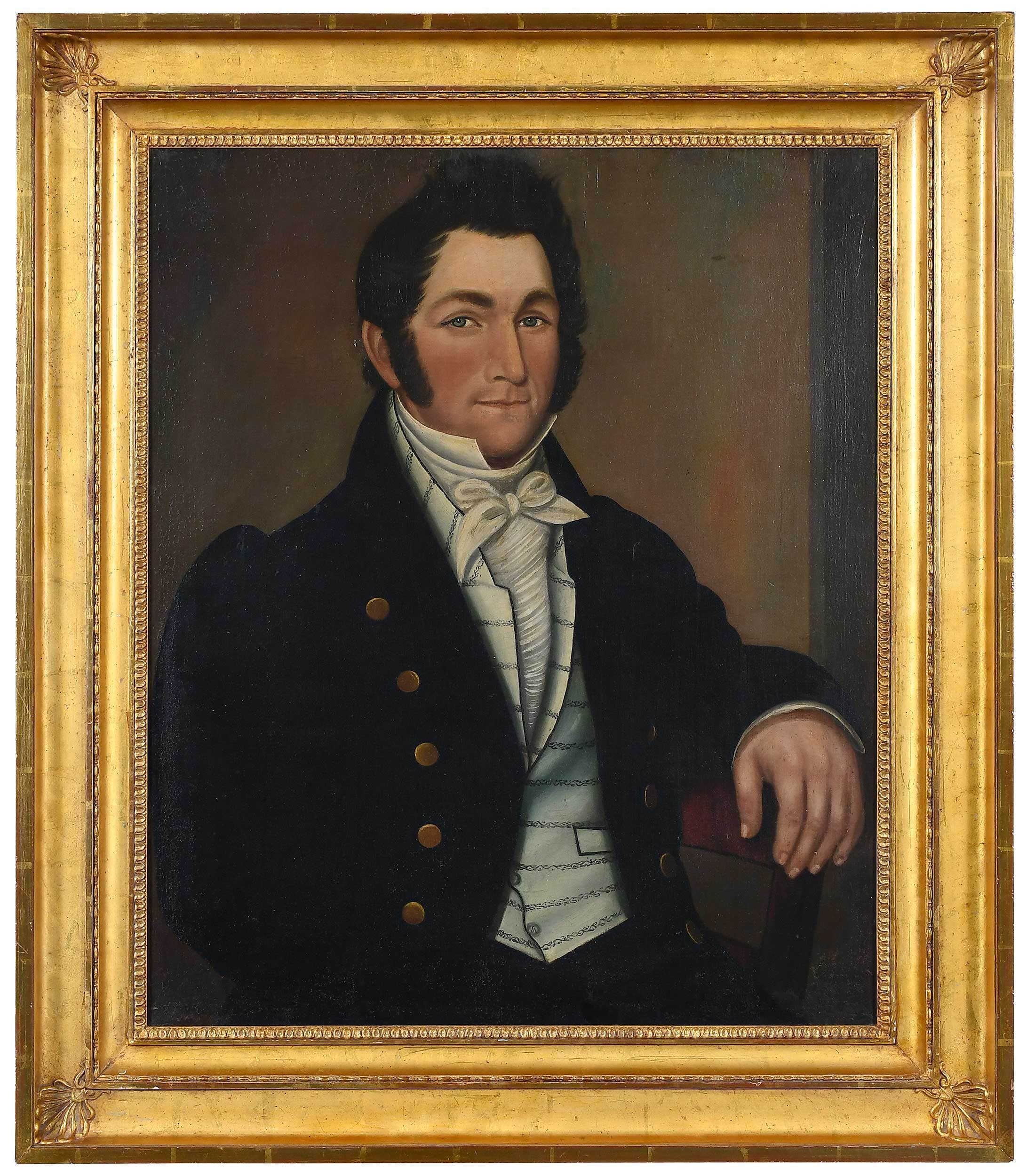 American School, 18th Century | Portrait of a Sea Captain | MutualArt