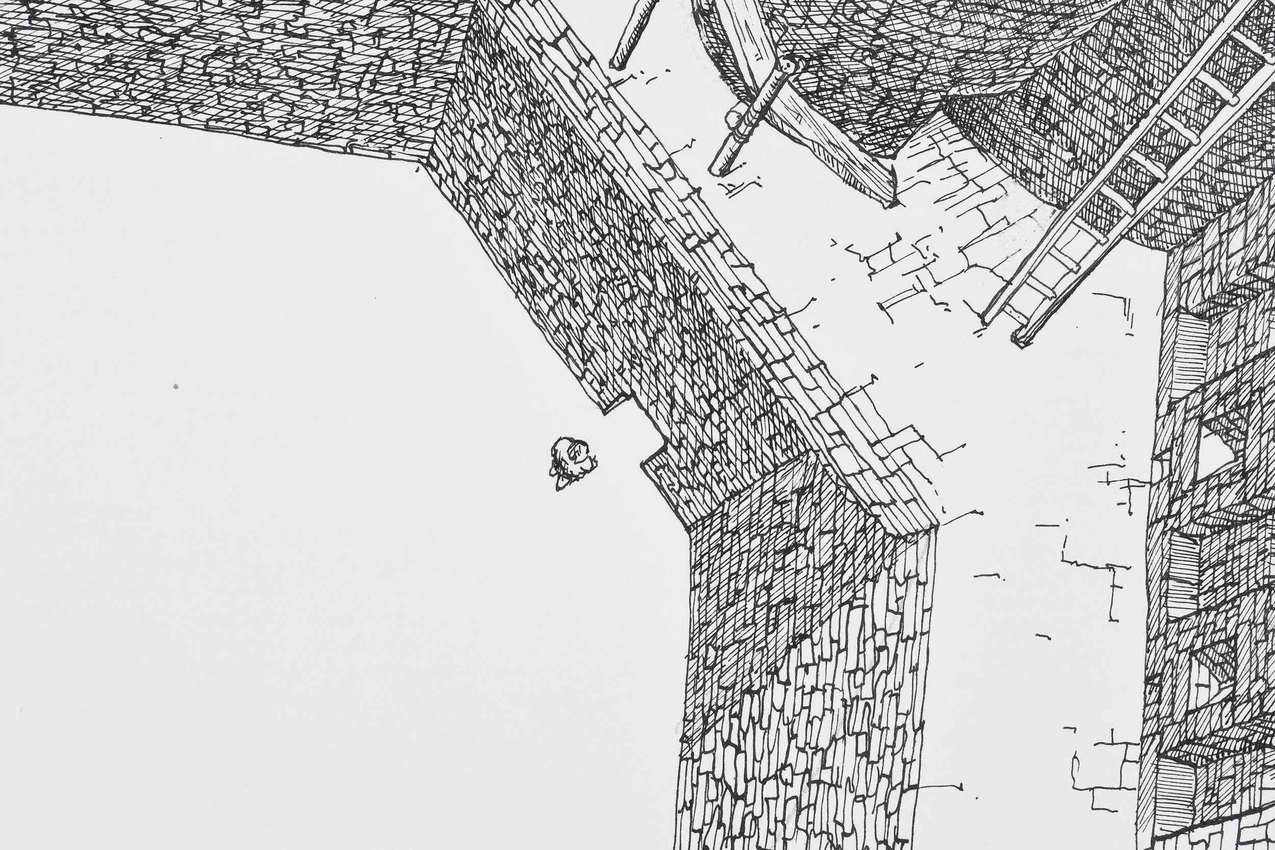 David Macaulay | Tower Construction (1977) | MutualArt