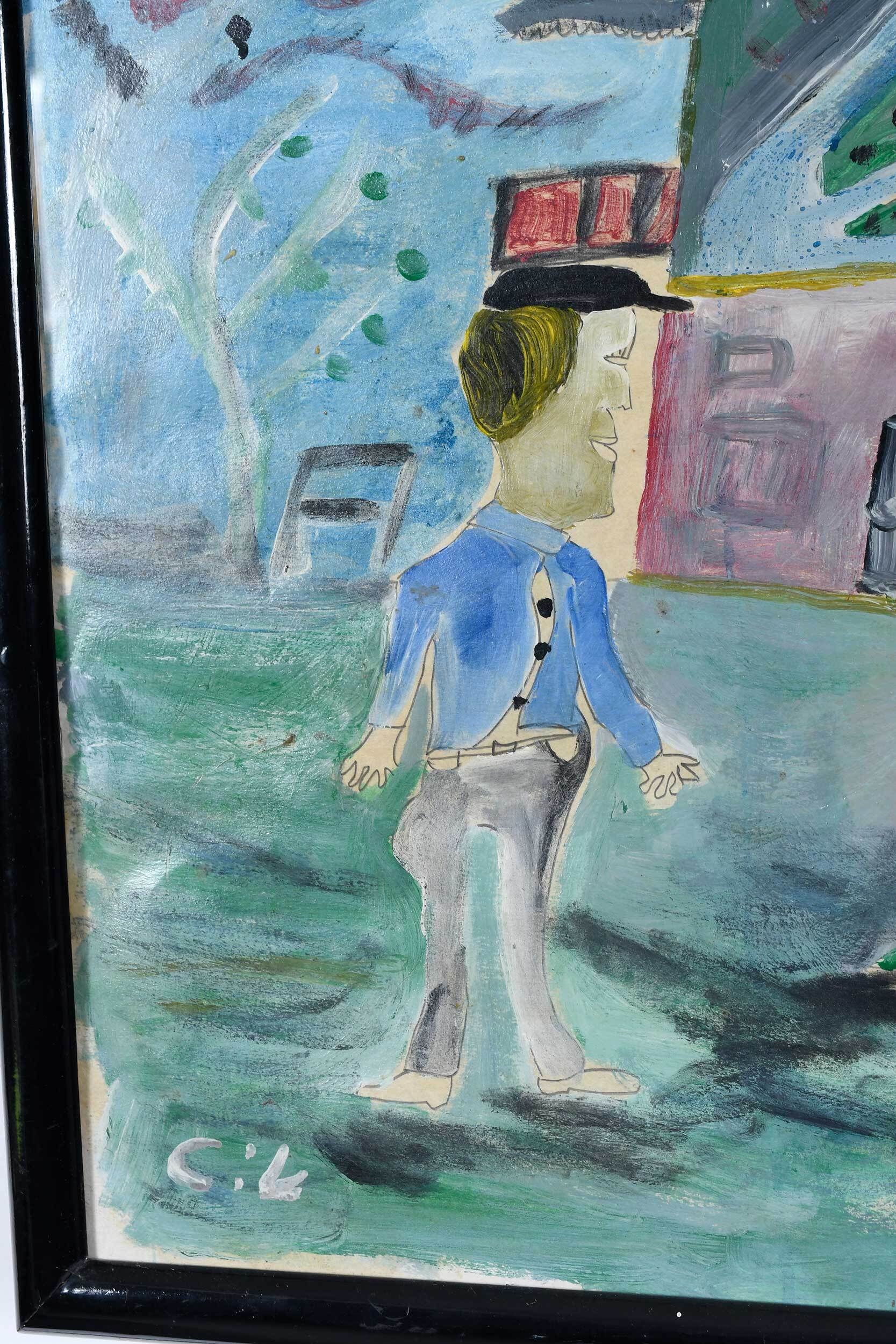 Charlie Lucas | Man and His Dinosaur | MutualArt