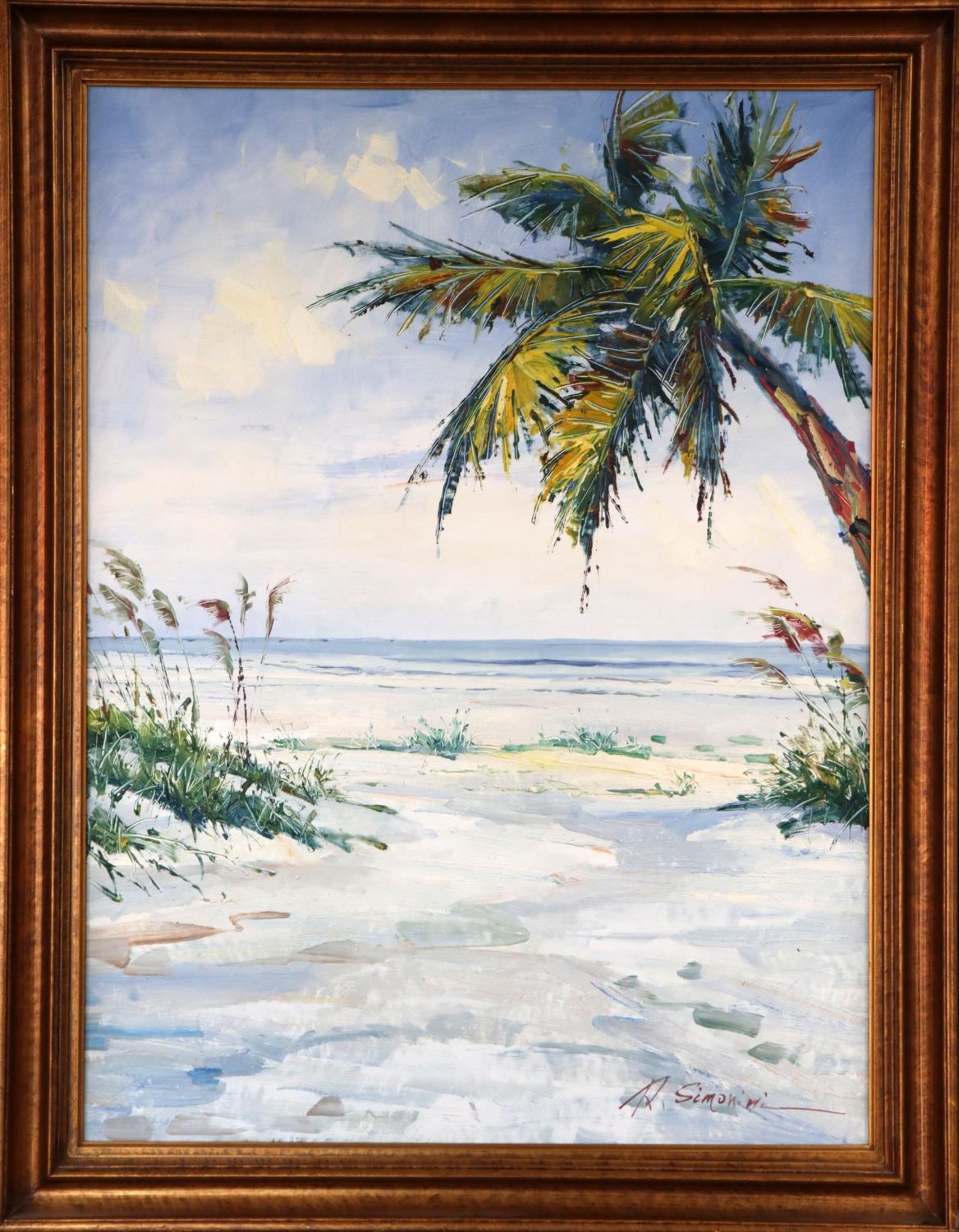 Ray Simonini | TROPICAL BEACH LANDSCAPE | MutualArt