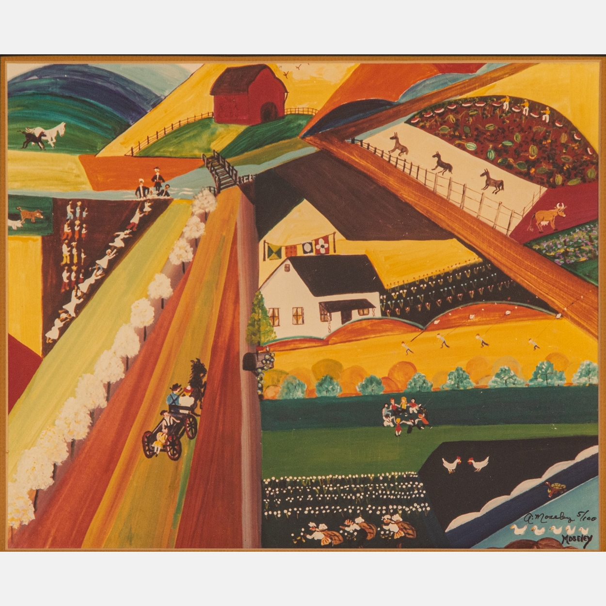 Alice Latimer Moseley | Farm Landscape | MutualArt