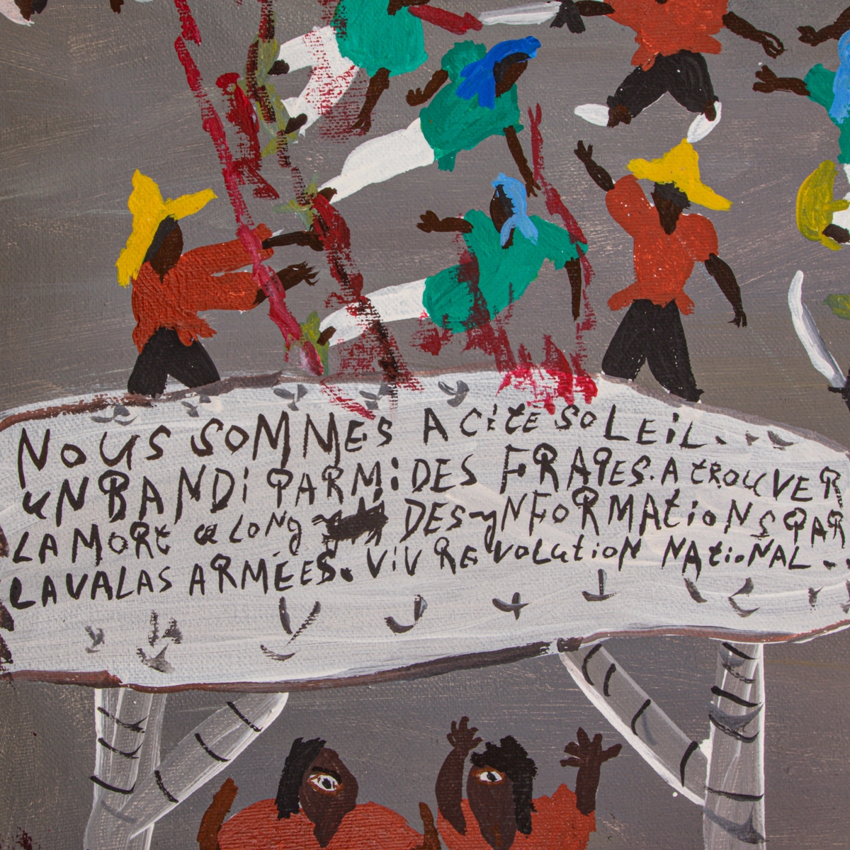 Jean Louis Maxan | Riot Scene | MutualArt