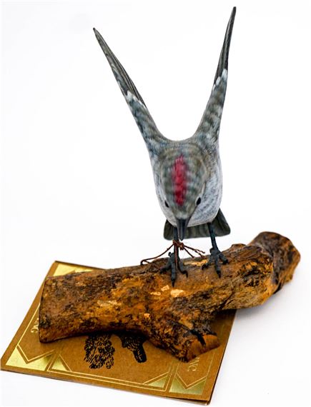 Li Hai Feng | Ruby Crowned Kinglet | MutualArt