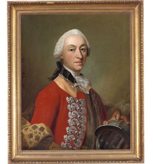 Peder Als | A pair of portraits of Colonel Christian Ulrich von Sundt ...