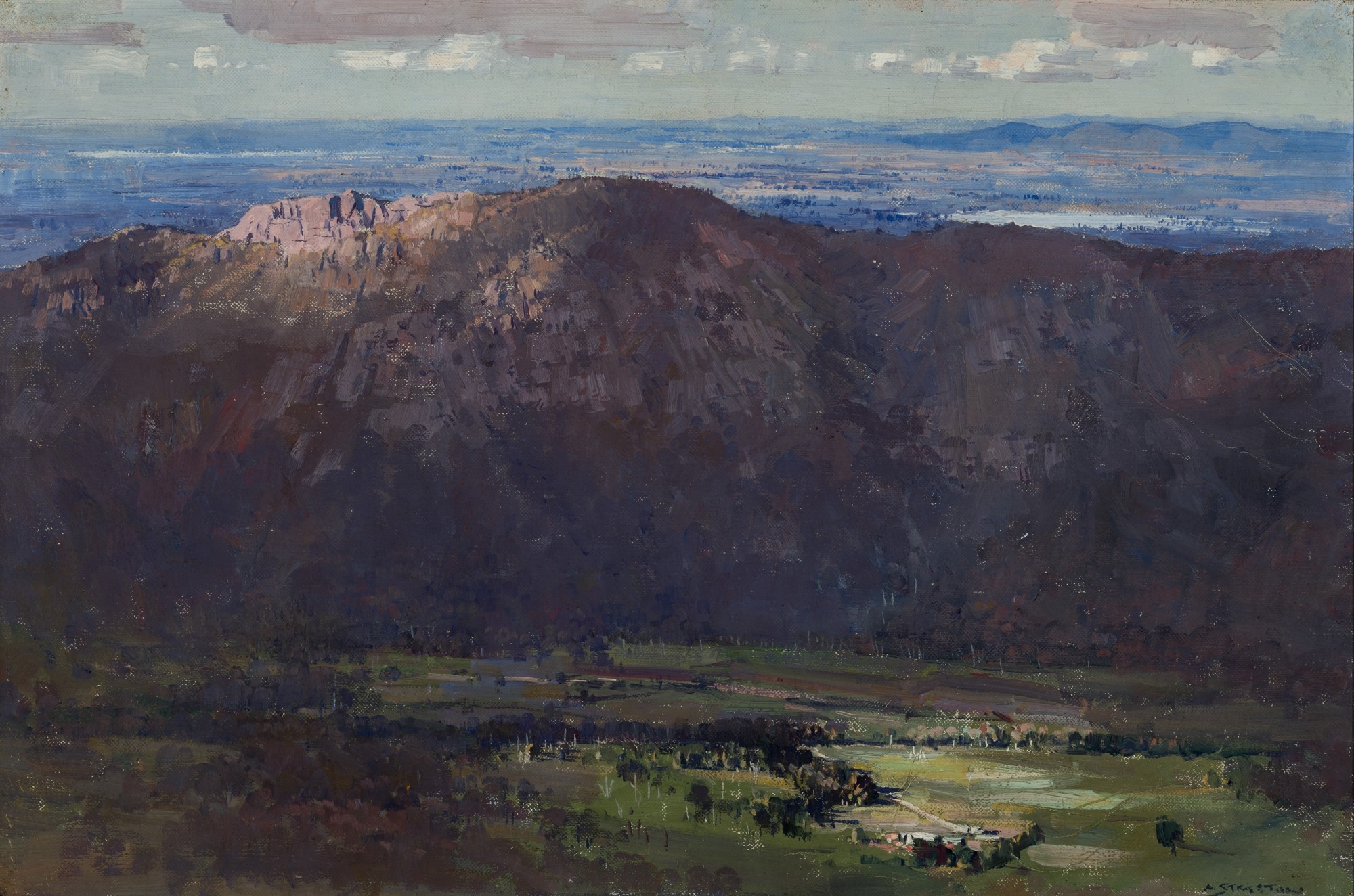 Arthur Streeton | Mt. Stephen (1922) | MutualArt