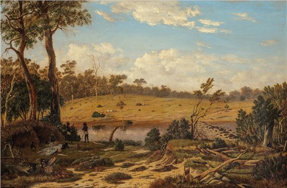 Henricus Leonardus Van Den Houten | MELBOURNE AS IT WAS IN 1837, FROM ...
