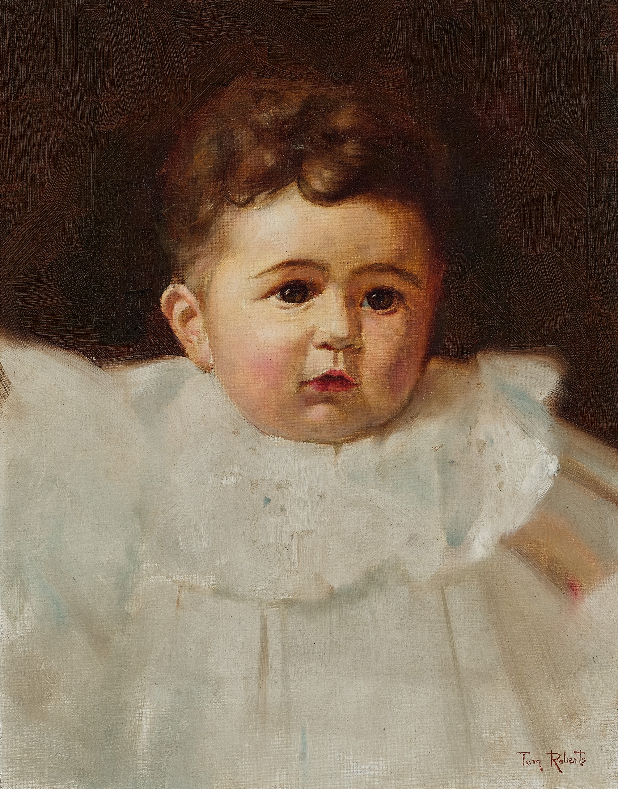 Tom Roberts | PORTRAIT OF CALEB ROBERTS (Circa 1898) | MutualArt