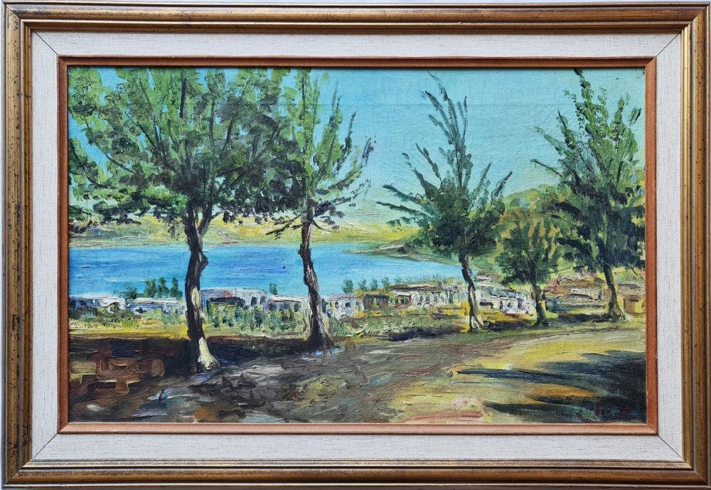 Zvi Raphaeli | Kinnereth landscape | MutualArt