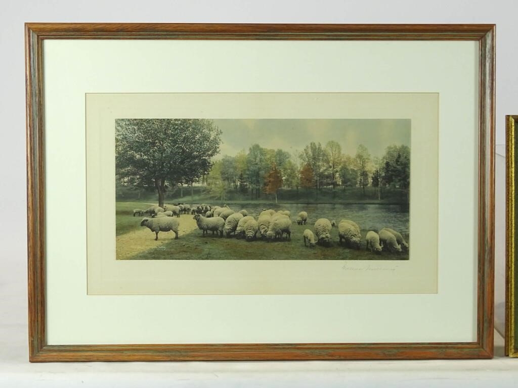 Wallace Nutting | Mary's Little Lamb | MutualArt