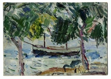 Luciano Albertini | BARCA SUL LAGO. | MutualArt