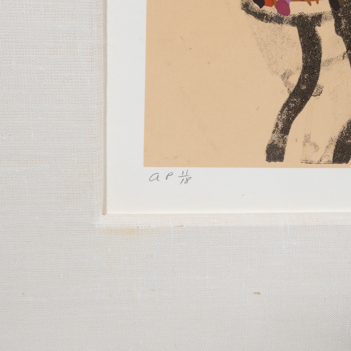 Lester Johnson | Untitled, Man and Women (1979) | MutualArt