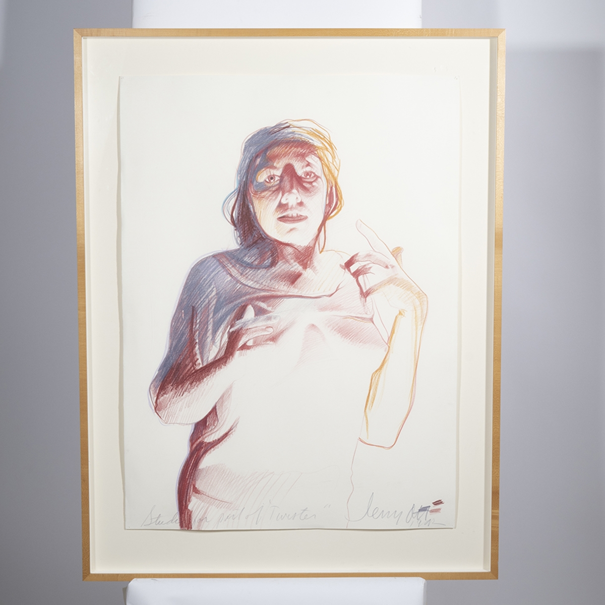 Jerry Ott | Study for part of Twister (1992) | MutualArt