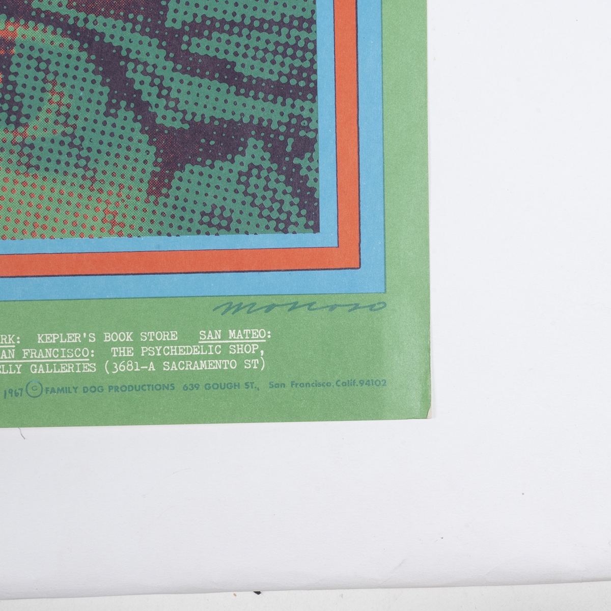 Victor Moscoso | Lot of Six Vintage Psychedelic Posters (1967) | MutualArt