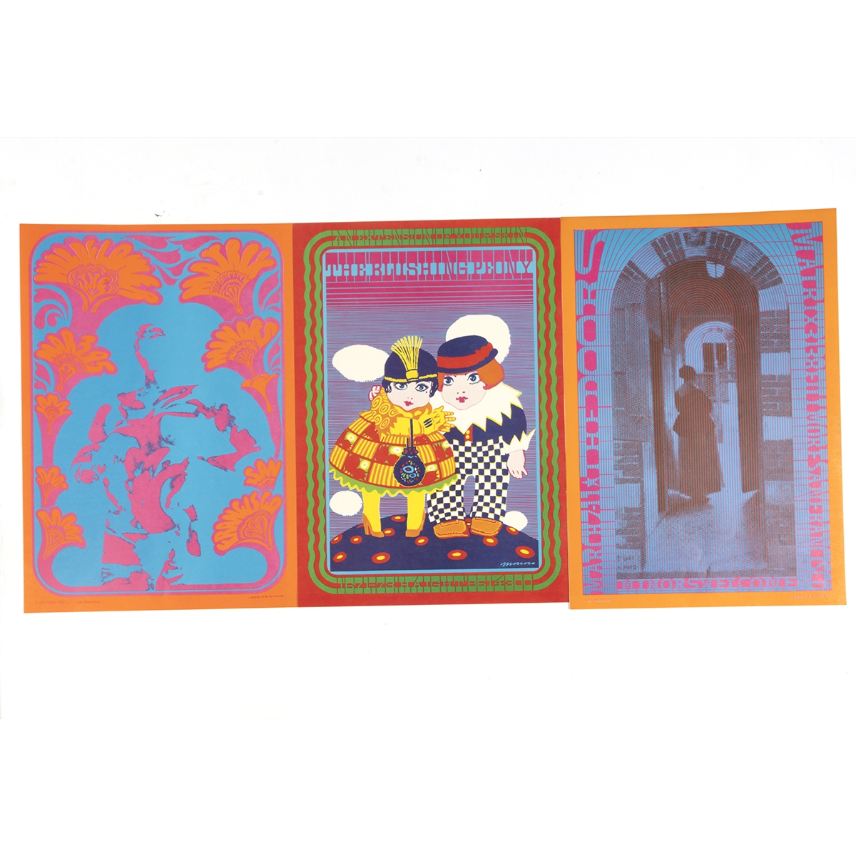 Victor Moscoso | Five Vintage Psychedelic Posters (1967) | MutualArt