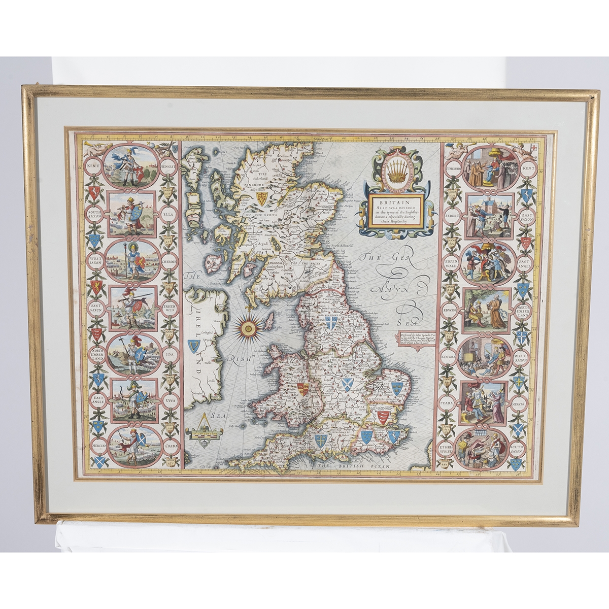 John Speed | Two Vintage Copper Engraved Maps (1676) | MutualArt