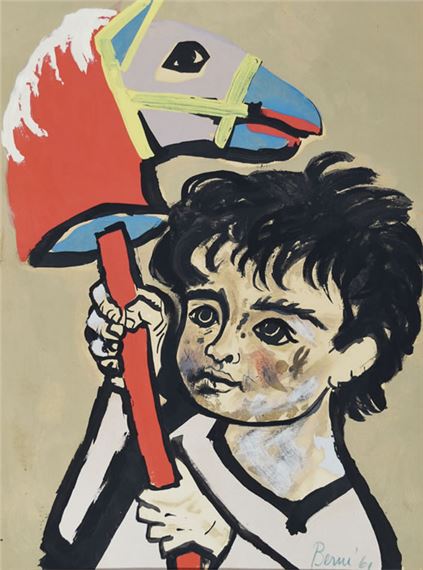 Antonio Berni | NIÑO CON JUGUETE (61) | MutualArt