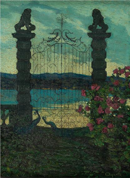 Fausto Agnelli | Portail au paon | MutualArt