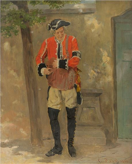 Carl Probst | Le héraut (1916) | MutualArt